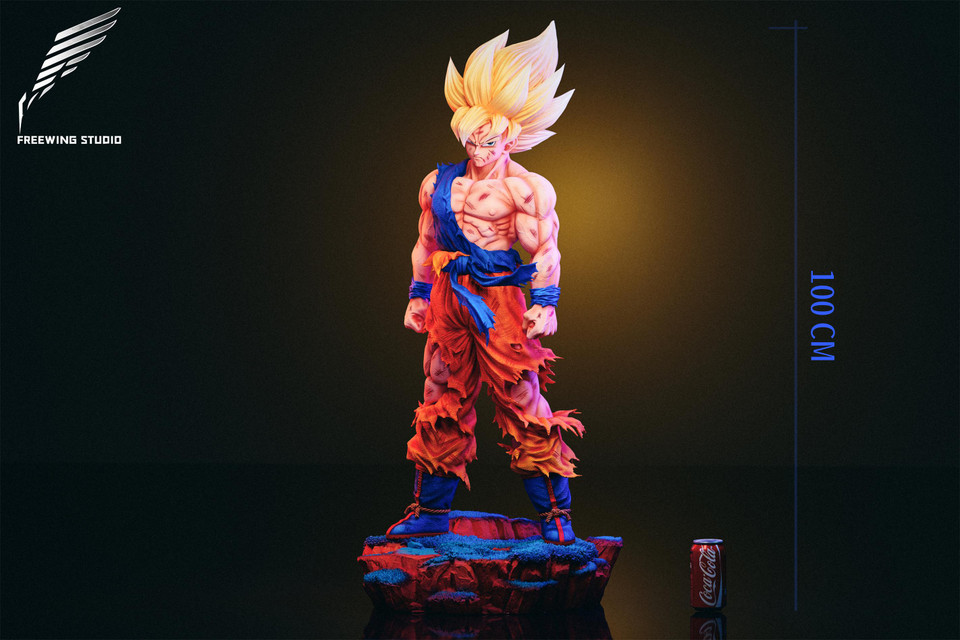 【Pre-sale】1/2 Scale SS Goku-Dragon Ball-Freewing Studio ...