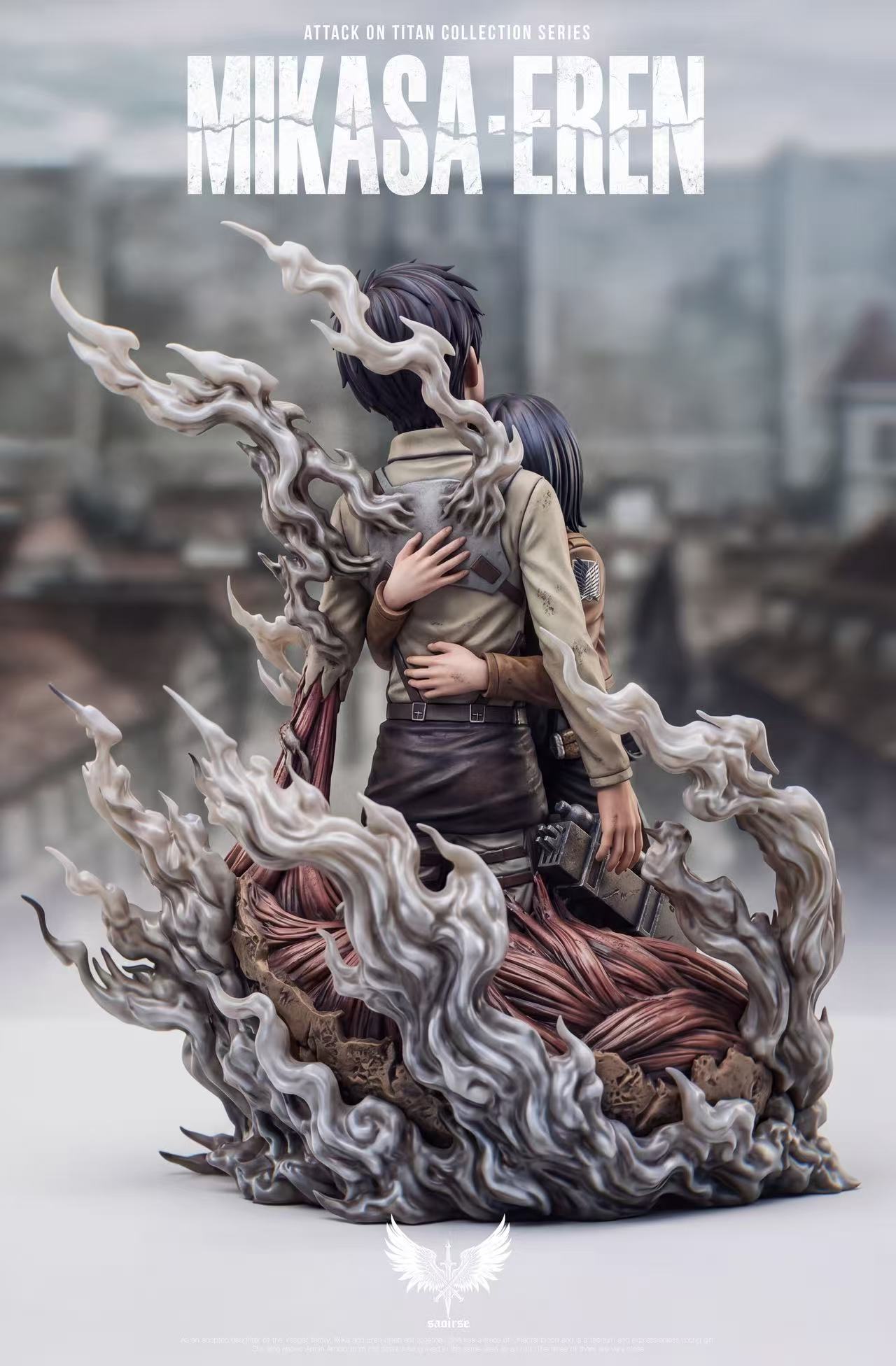 【Pre-sale】1/6 Scale Mikasa and Eren-Attack on Titan-Saoirse Studio ...