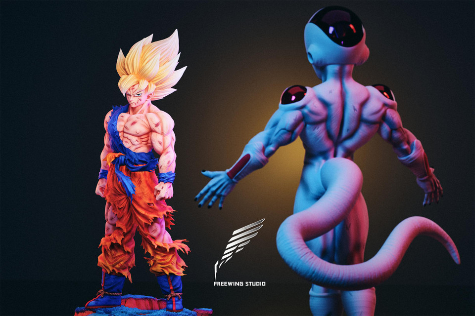 【Pre-sale】1/2 Scale SS Goku-Dragon Ball-Freewing Studio ...
