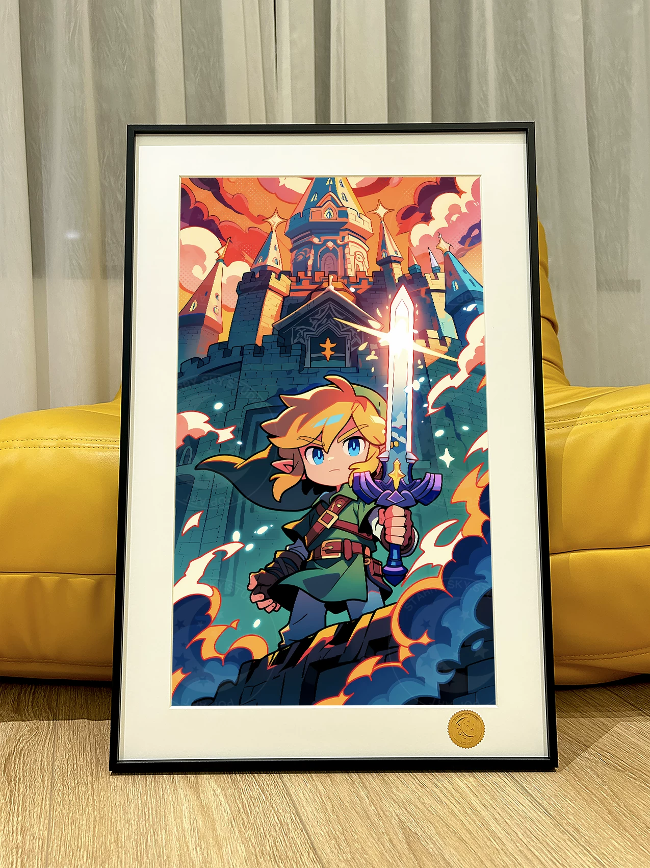 【Pre-sale】Decorative Painting of Q Version Link-The Legend of Zelda ...