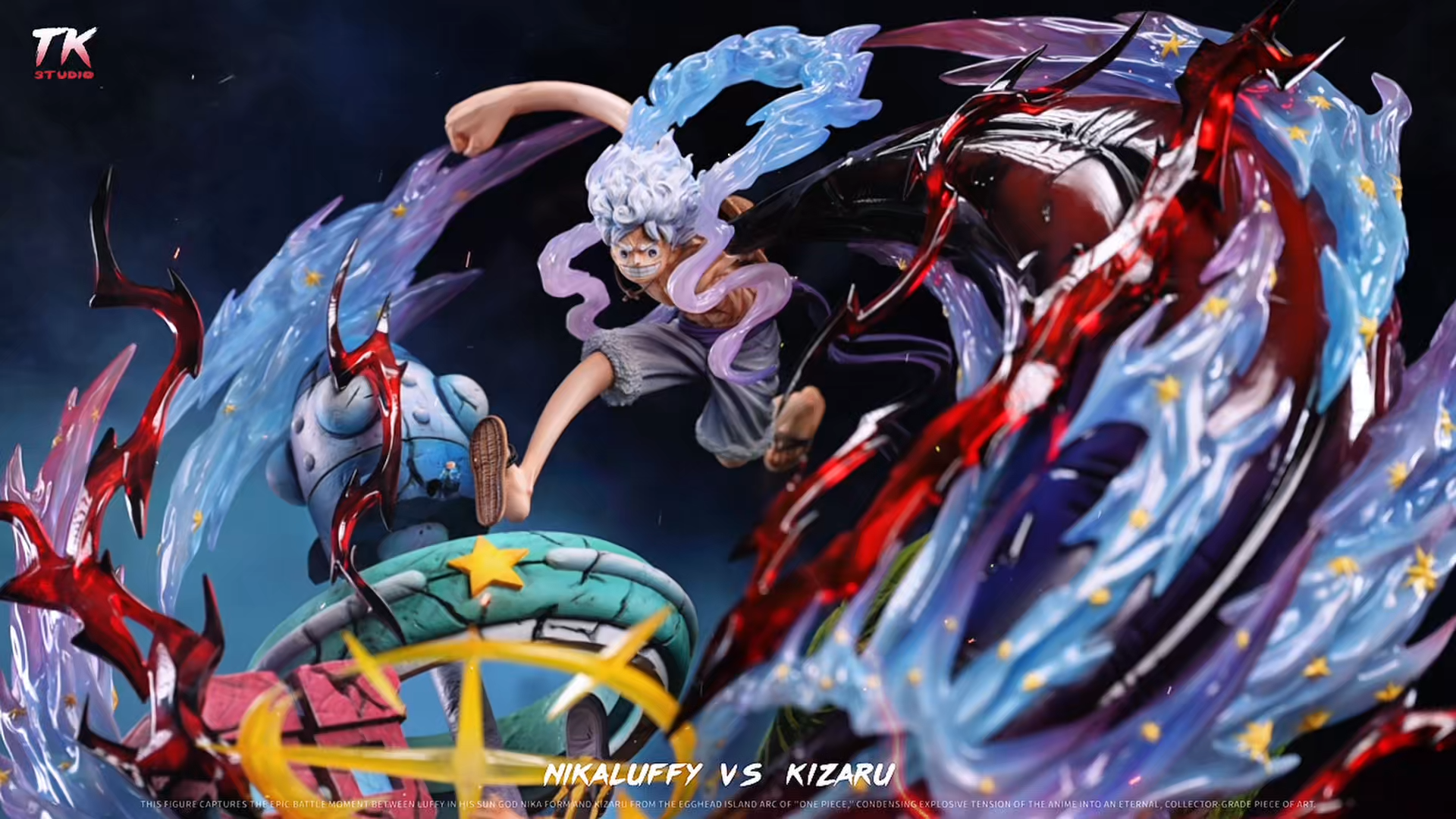 【Pre-sale】Nika Luffy vs Kizaru Borsalino-One Piece-TK Studio ...