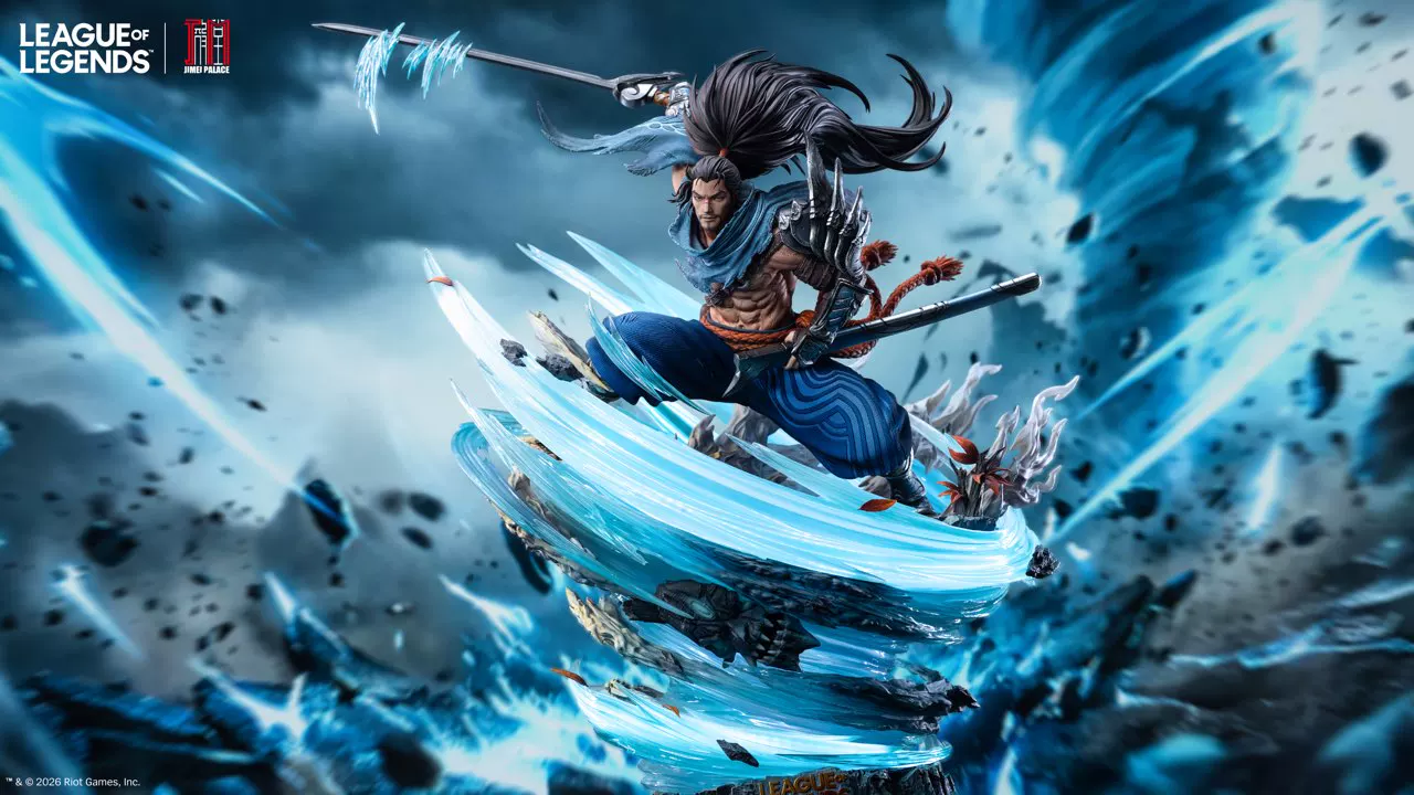 【Pre-sale】The Unforgiven Yasuo with LED Licensed-League of Legends ...