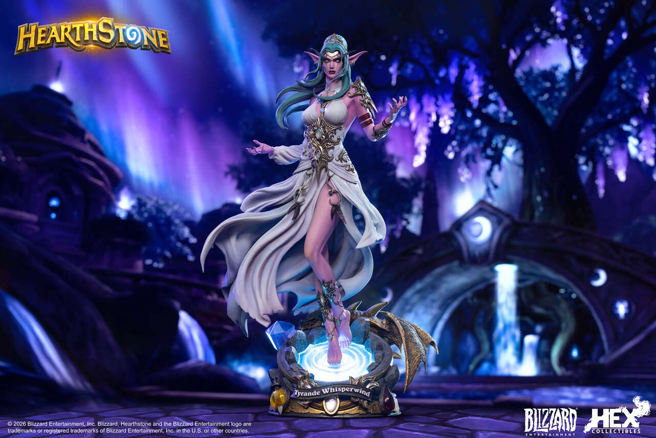 【Pre-sale】1/6 Scale Tyrande Whisperwind with LED Licensed-Hearthstone ...