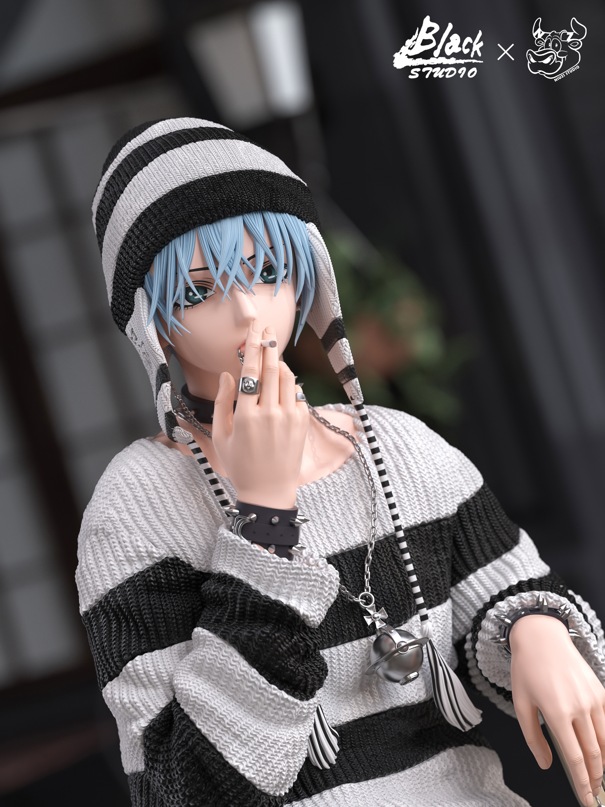 【Pre-sale】1/6 Scale Okazaki Shinichi 3.0-Nana-BLACK and NIUZI Studio ...