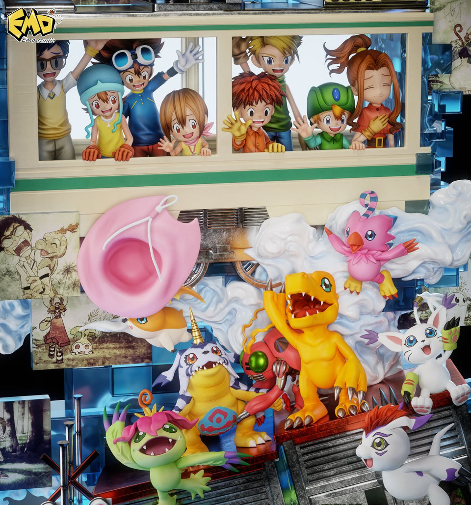 【Pre-sale】The First Generation of Digimon with LED-Digimon Adventure ...