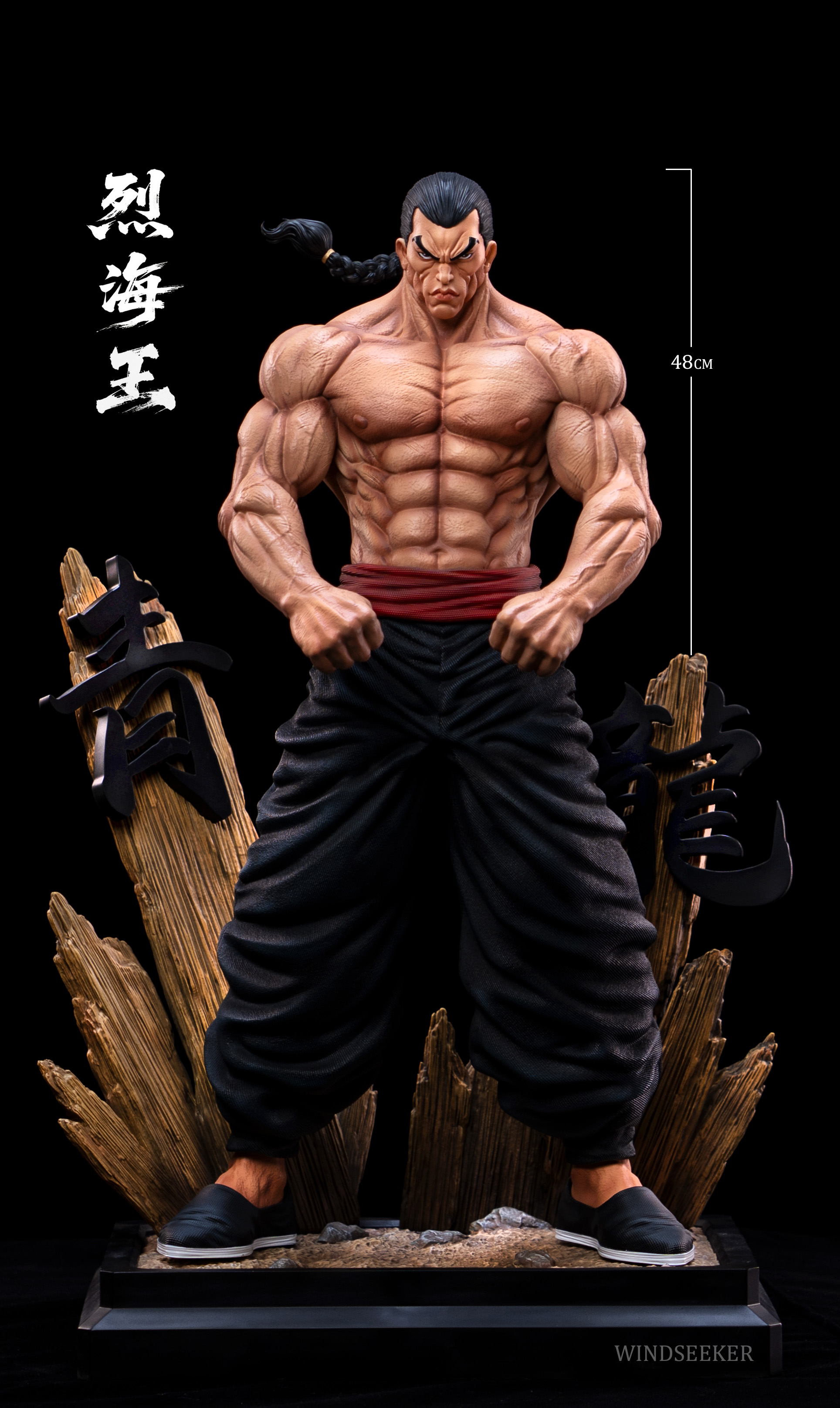 【Pre-sale】1/6 and 1/4 Scale Retsu Kaioh-Hanma Baki-Windseeker Studio ...
