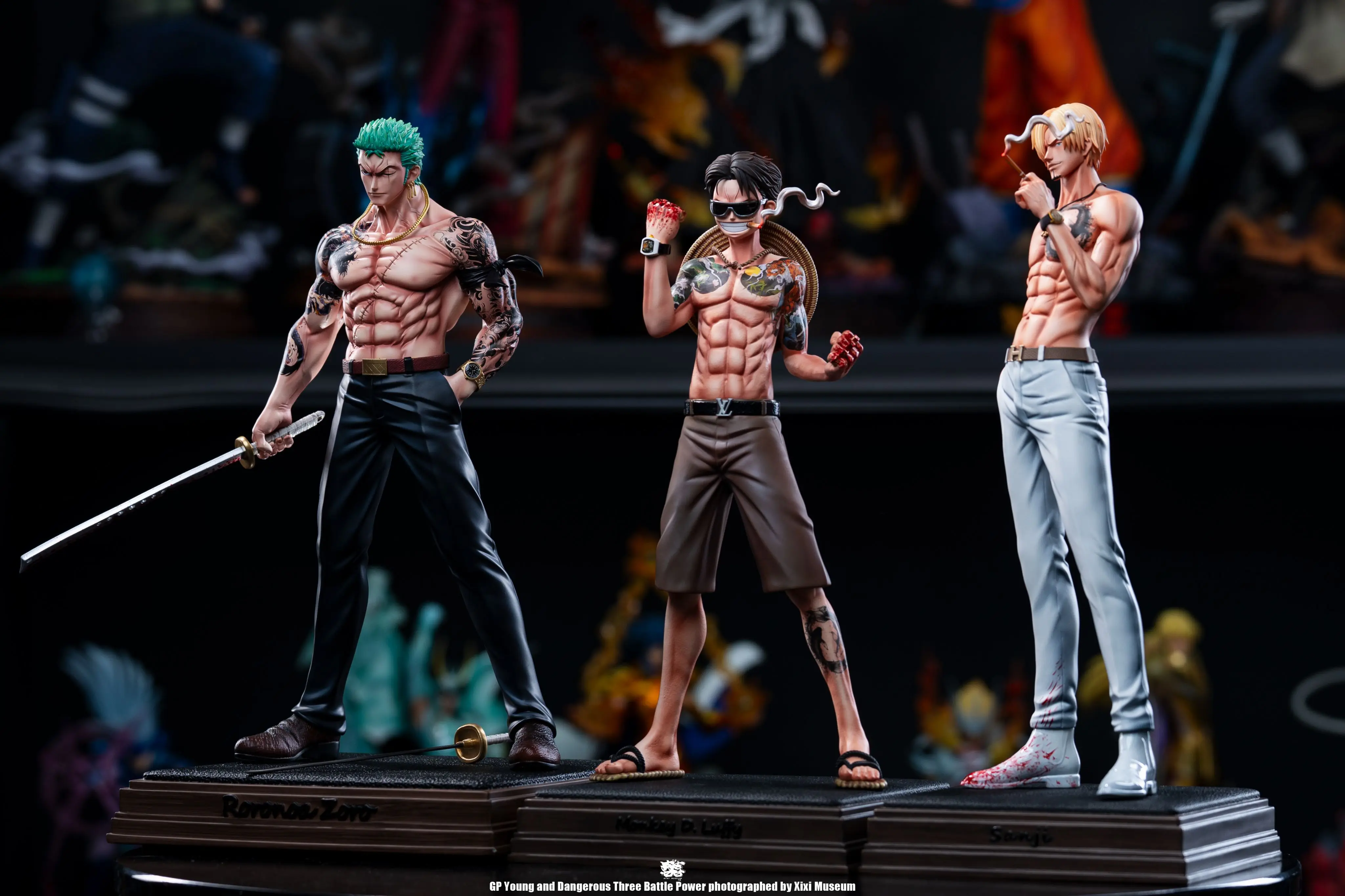 【Pre-sale】1/6 and 1/4 Scale Luffy, Sanji and Zoro-One Piece-GP Studio ...
