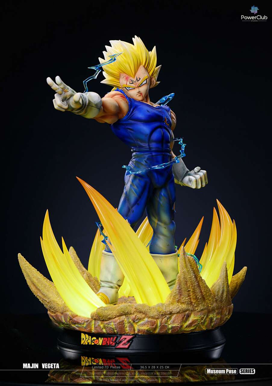 【Pre-sale】1/6 Scale Ultra ego Vegeta and Majin Vegeta with LED-Dragon ...