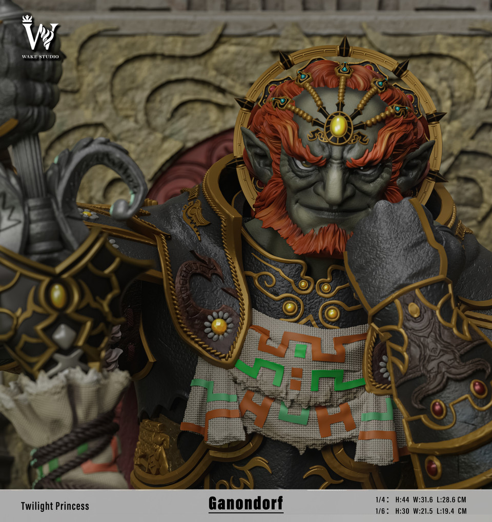 【Pre-sale】1/6 and 1/4 Scale Twilight Princess Ganondorf-The Legend of ...