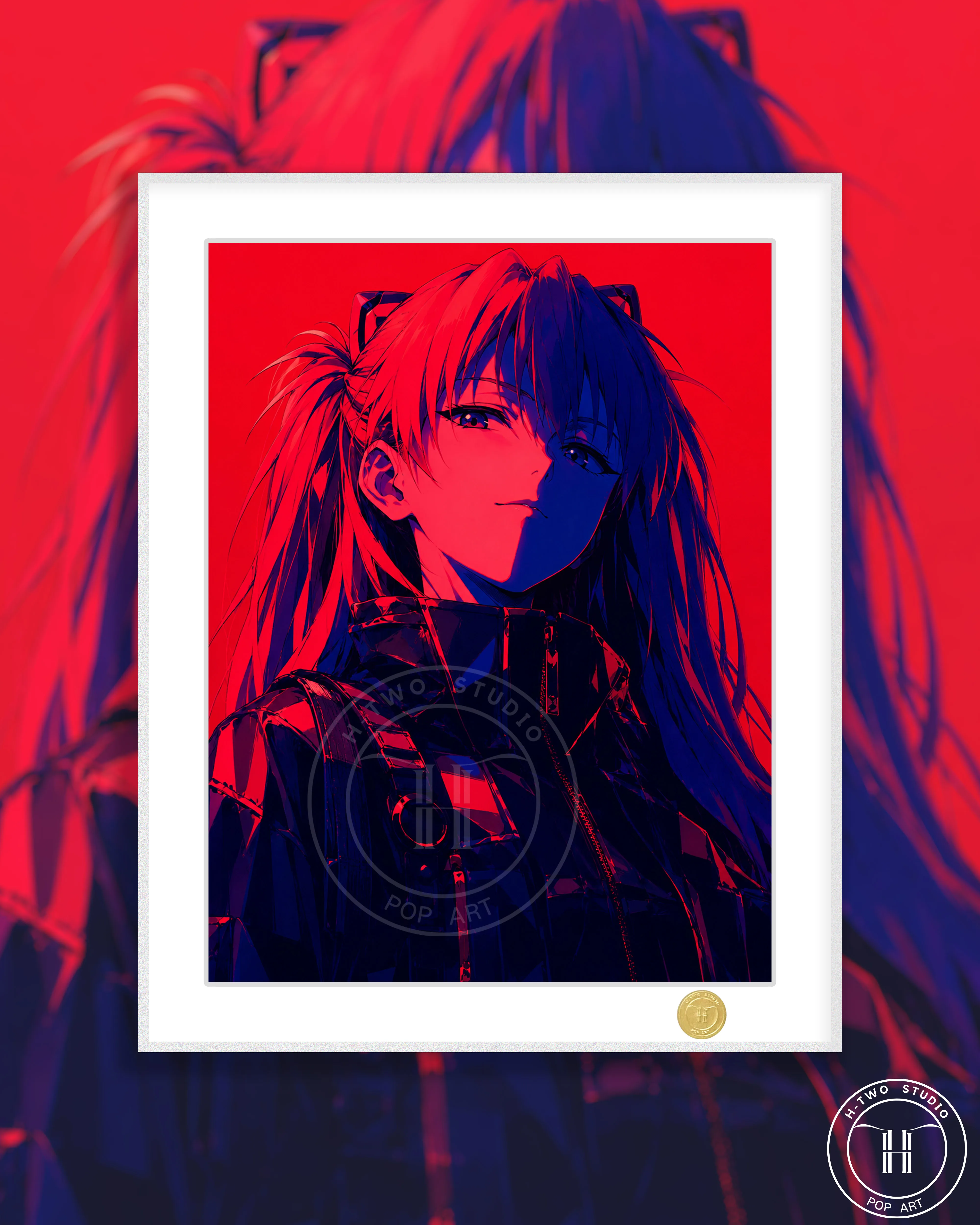 【Pre-sale】Decorative Painting of Cyber Asuka-EVA-H2 Studio ...