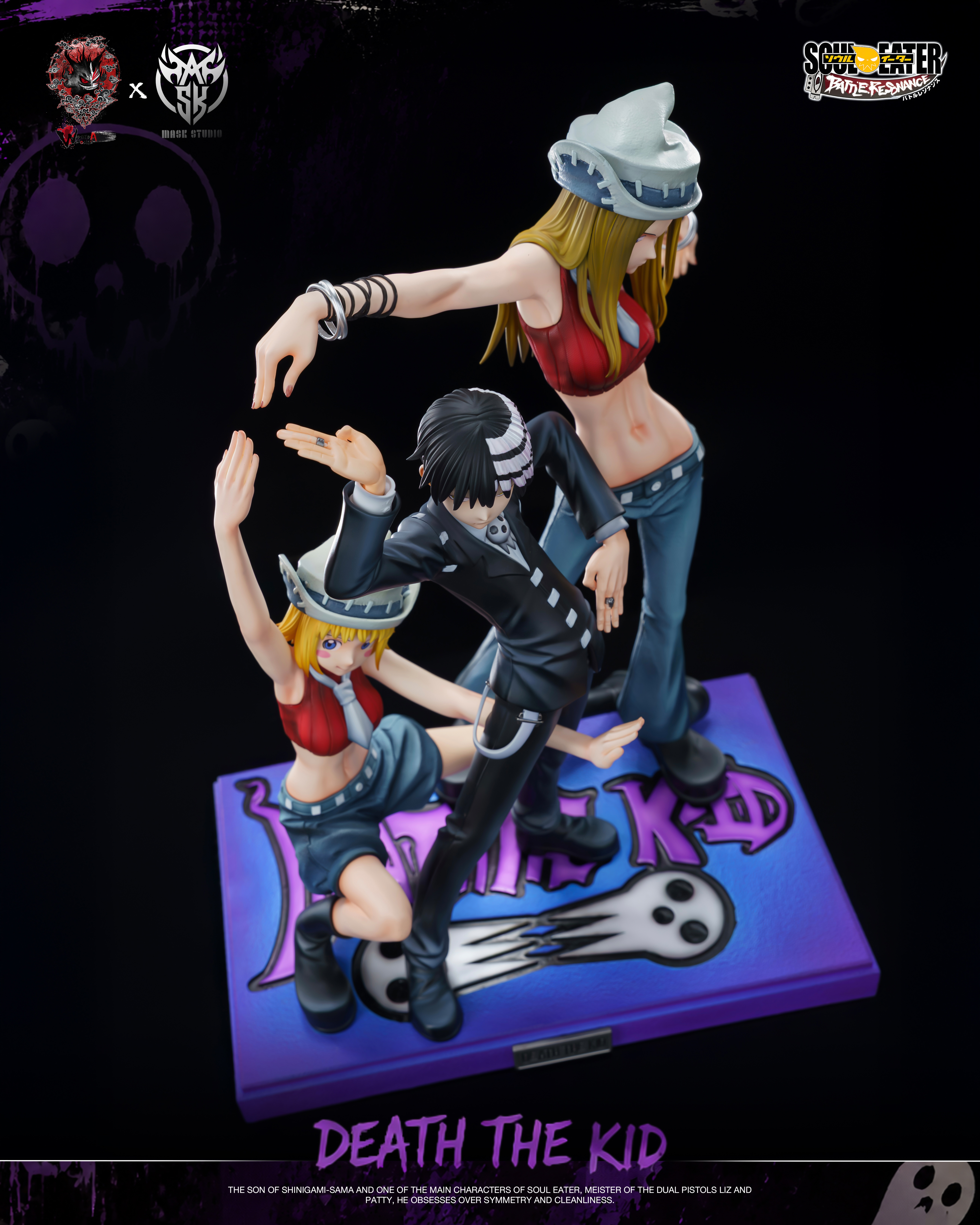 【Pre-sale】1/6 Death the Kid-Soul Eater-Weare A Design X Mask Studio ...