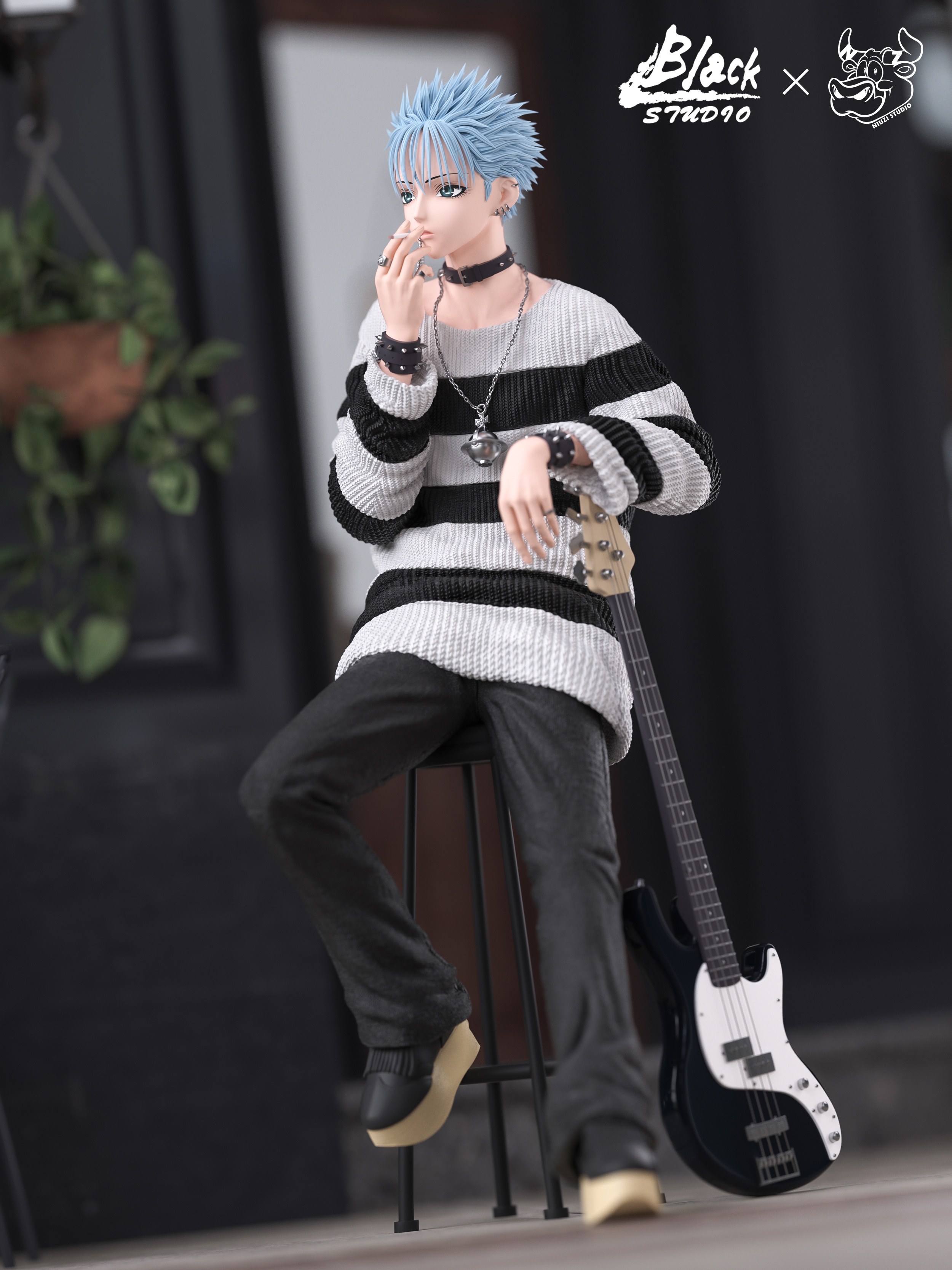 【Pre-sale】1/6 Scale Okazaki Shinichi 3.0-Nana-BLACK and NIUZI Studio ...