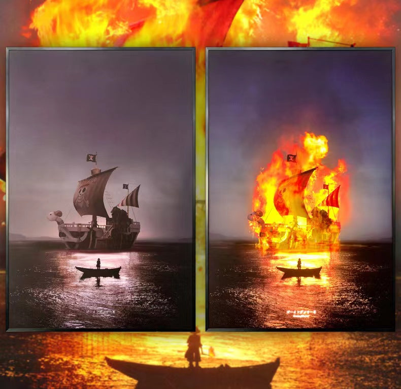 【Pre-sale】Decorative Painting of Goodbye Merry-One Piece-Mystical Art ...