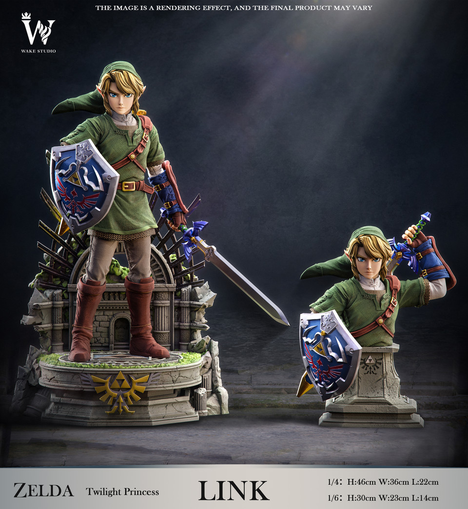 【Sold out】1/4 & 1/6 Scale Link-The Legend of Zelda-Wake Studio ...