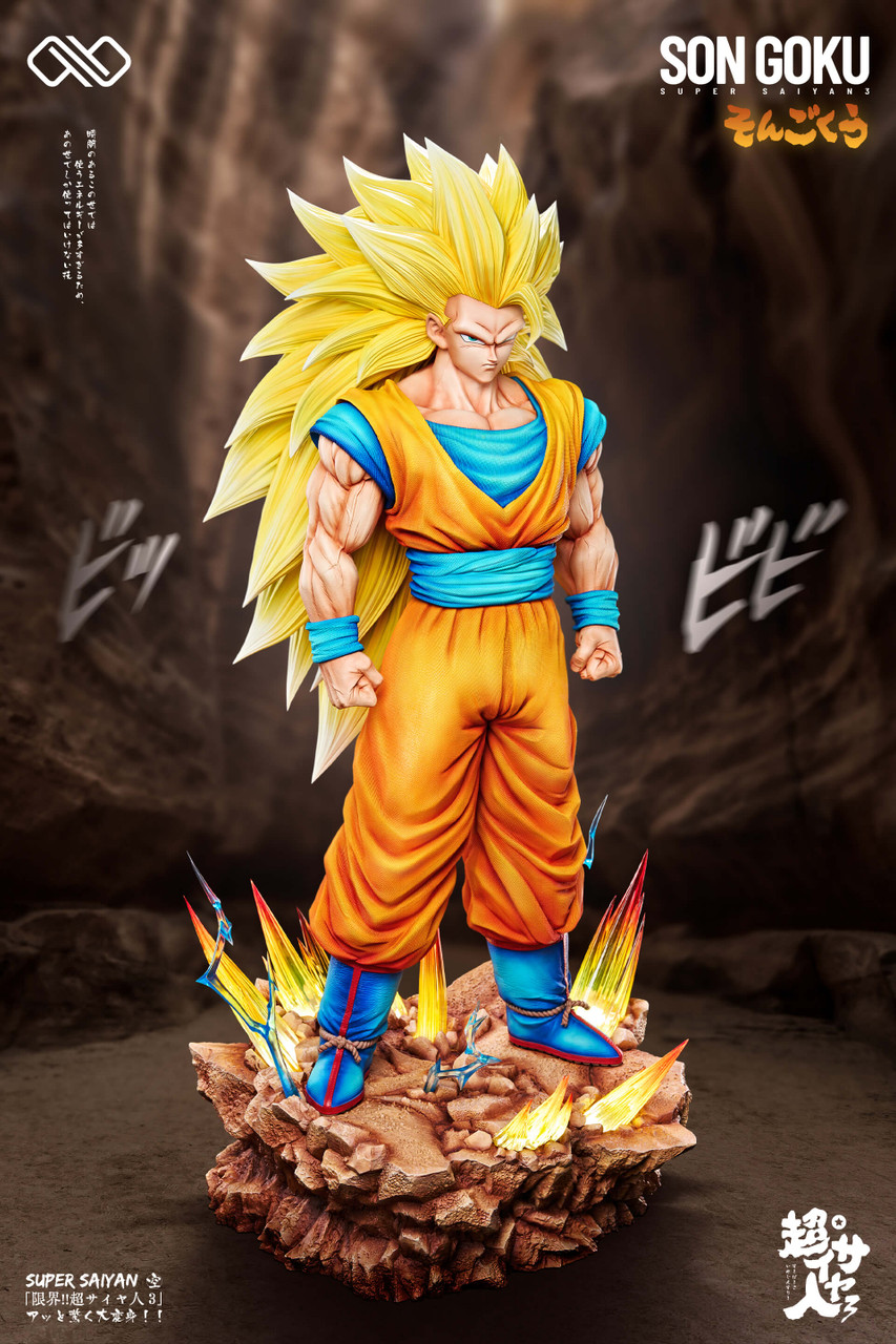 【Pre-sale】1/6, 1/4 & 1/2 Scale SS3 Goku-Dragon Ball-INFINITY Studio ...