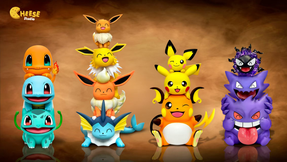 【Pre-sale】Jenga Eevee-Pokemon-CHEESE Studio - weareanimecollectors