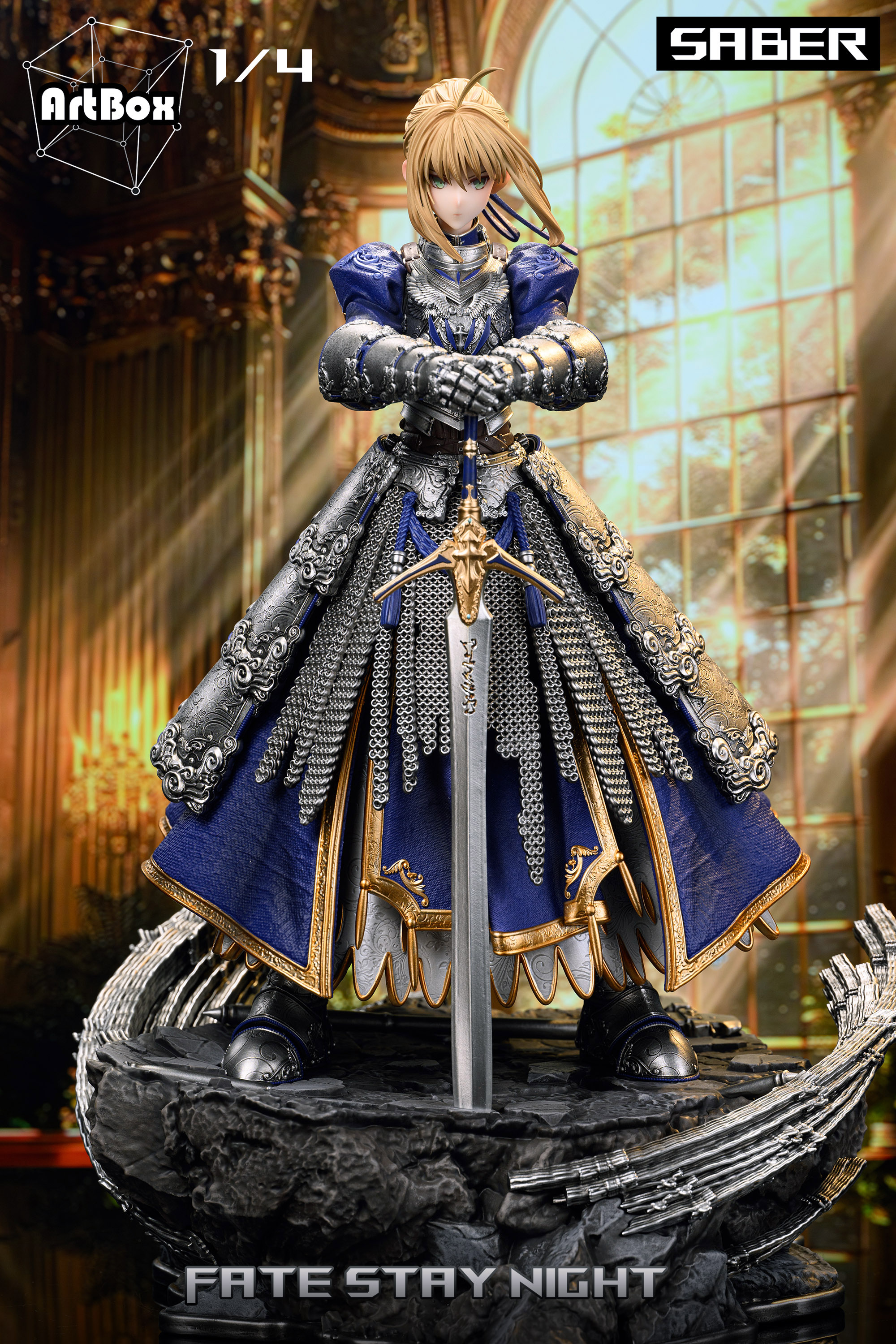 【Pre-sale】1/4 Scale Saber-Fate/Stay Night-ArtBox studio ...