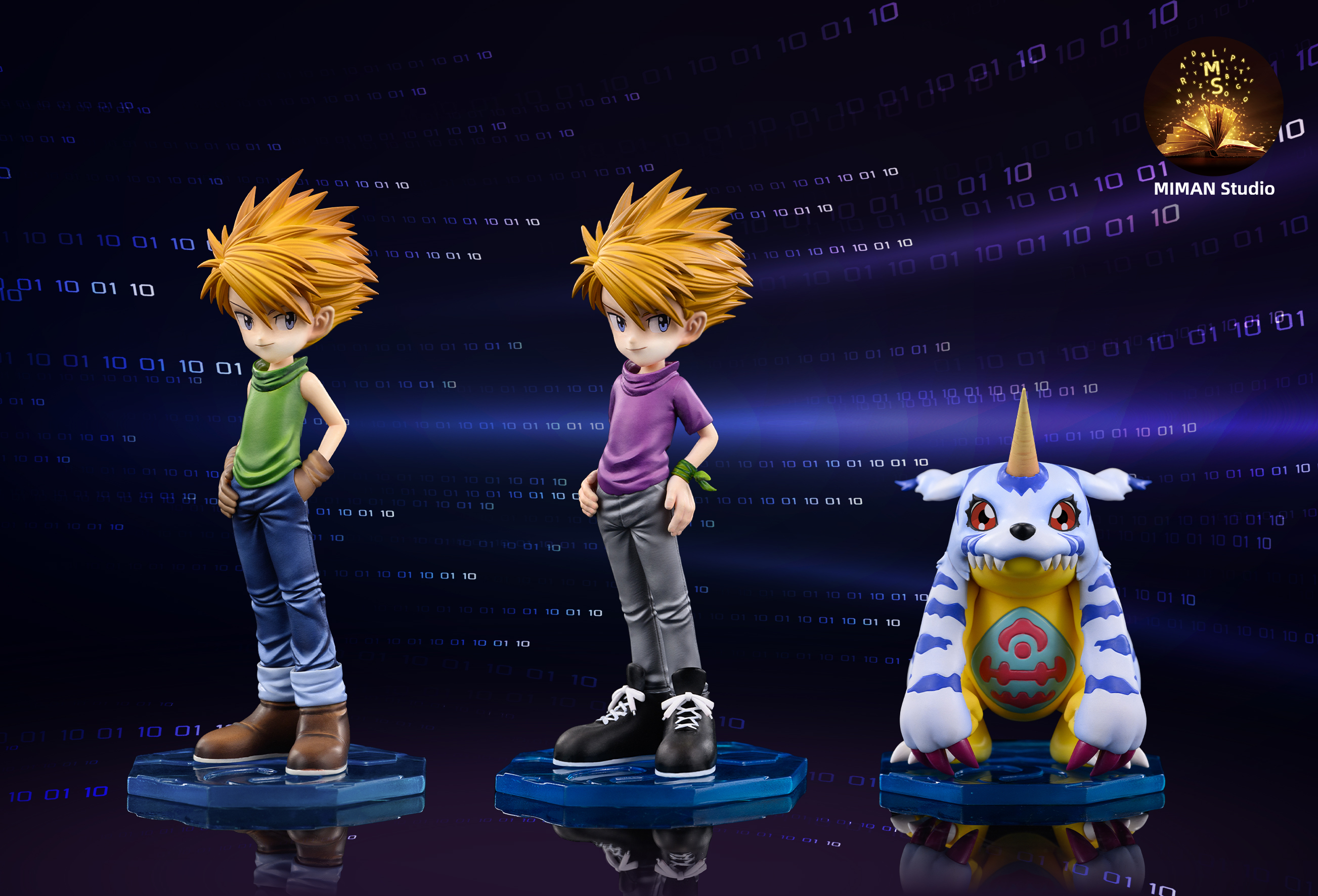 【Pre-sale】Megahouse Scale 005 Ishida Yamato and Gabumon-Digimon ...