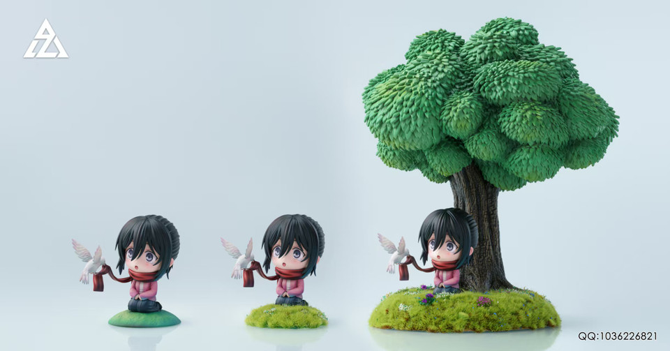 【Pre-sale】Q ver Mikasa Ackerman-AZ Studio - weareanimecollectors