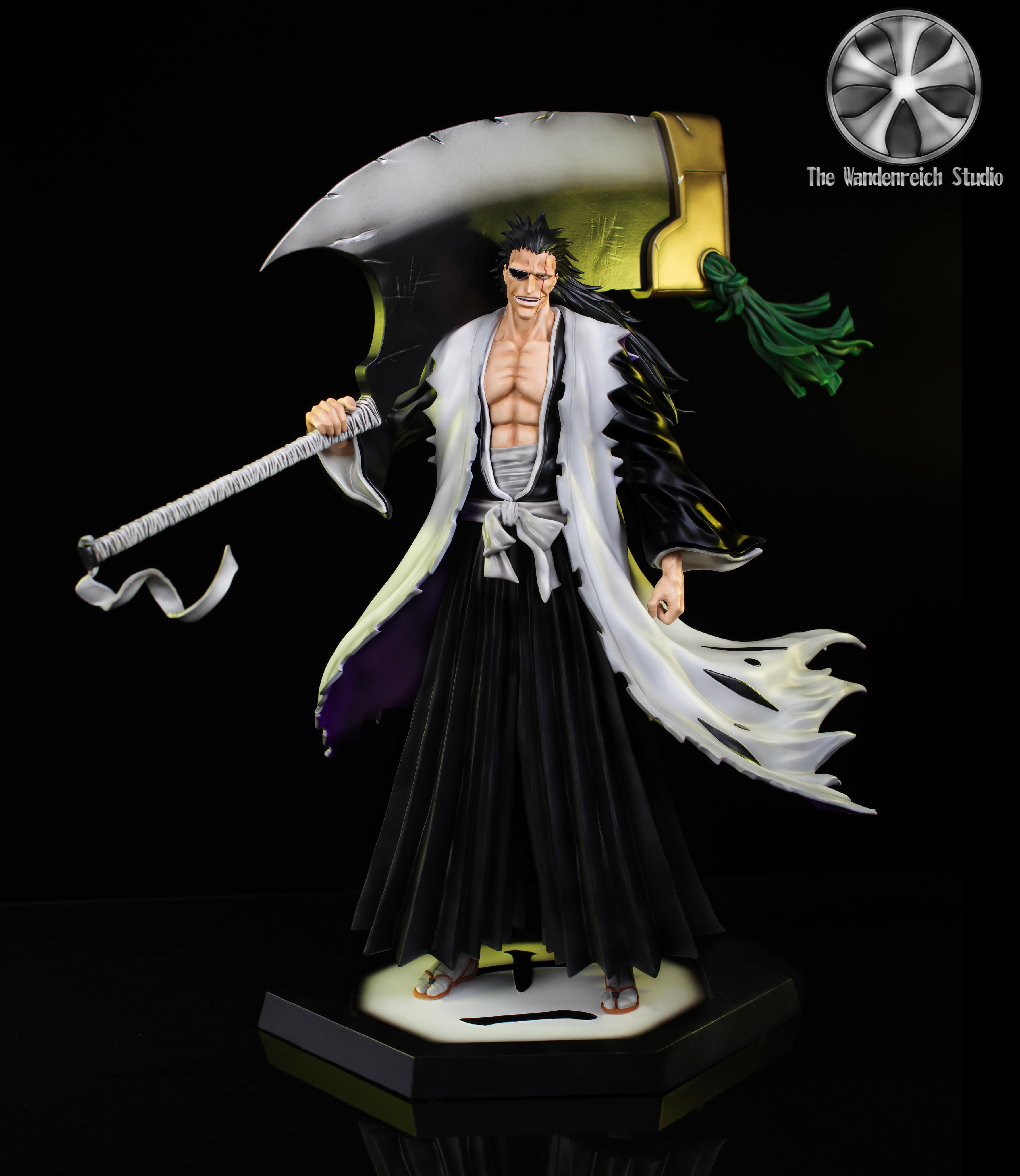 【In stock】1/6 Scale Quincy Blood War Zaraki Kenpachi-Bleach-The ...