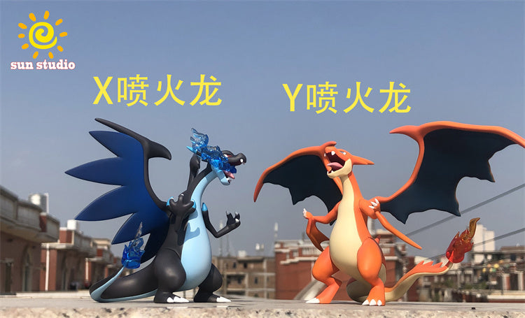 【Pre-sale】1/20 Scale World Zukan Charizard X & Charizard Y-Pokemon-sun ...