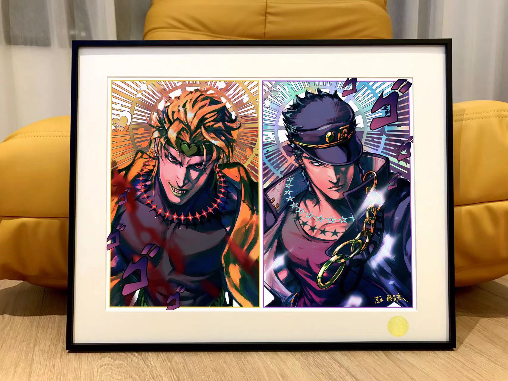 【Pre-sale】Decorative Painting of Jojo vs Dio-JoJo's Bizarre Adventure ...